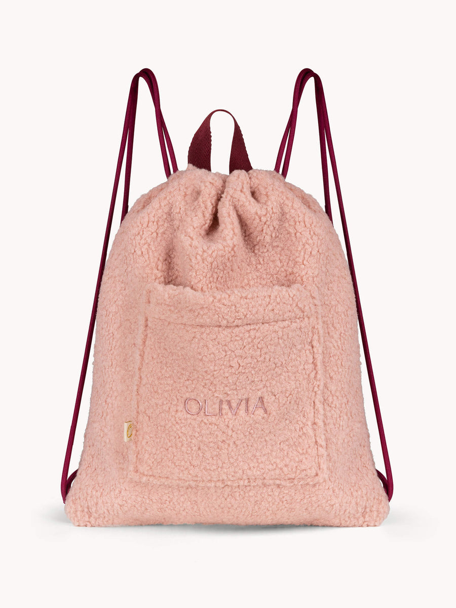 Teddy Gym Bag Powder Pink – Le Olive