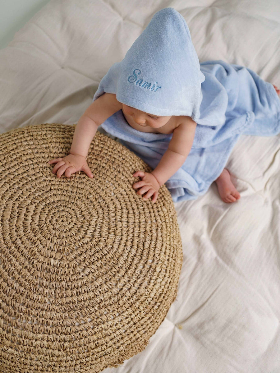 Bath Cape Classic Baby Blue – Le Olive